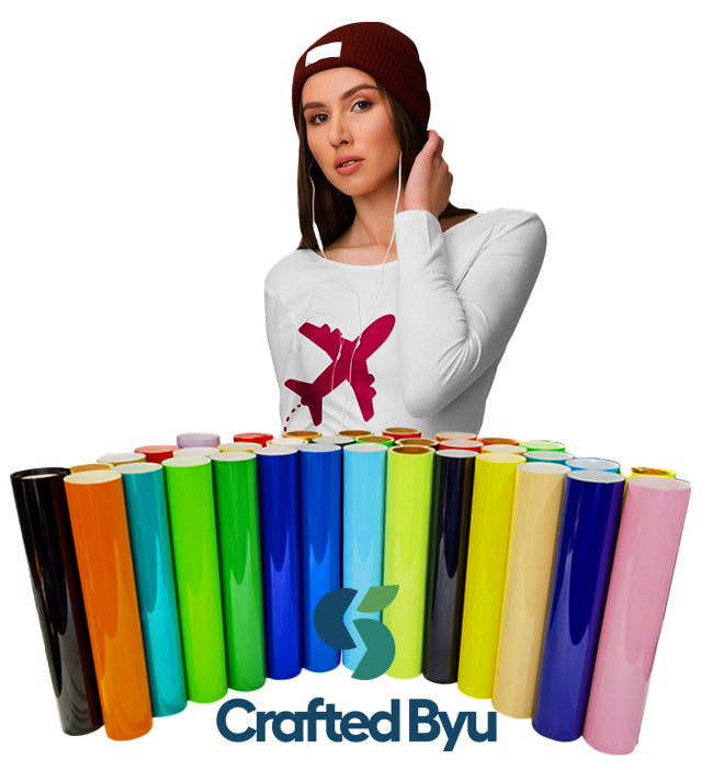 Premium PU Vinyl Sheets & Rolls | Heat Transfer Vinyl – Crafted Byu HTV ...
