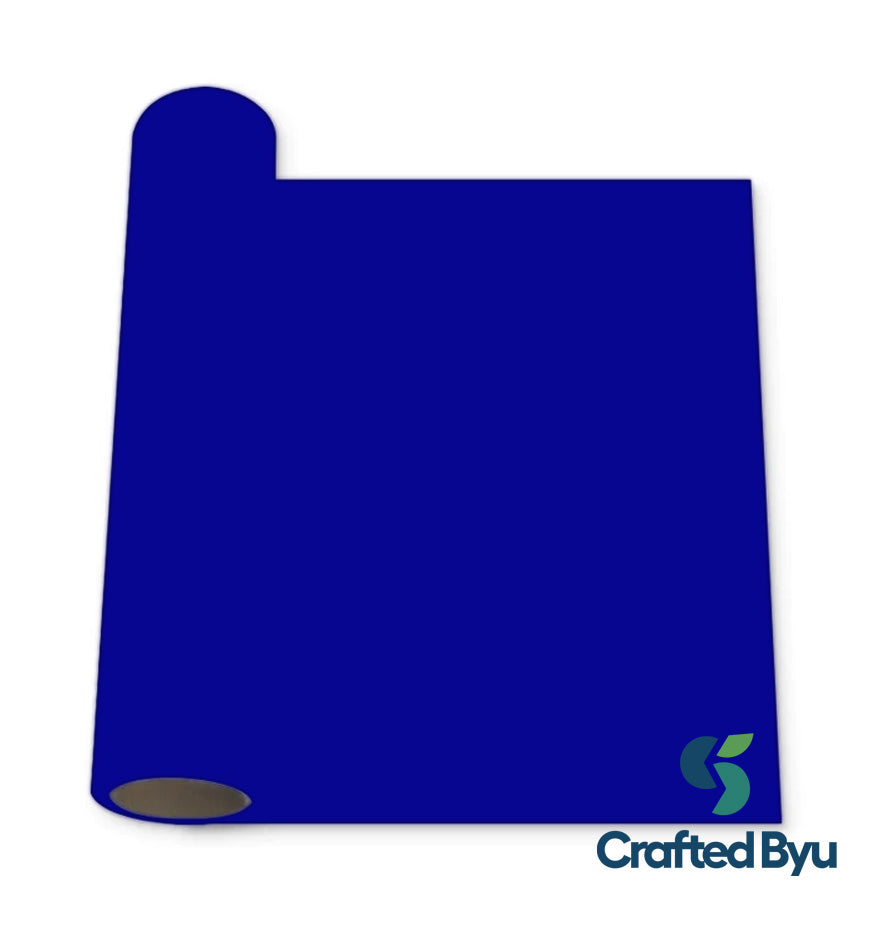 Royal Blue Puff HTV Vinyl – Crafted Byu